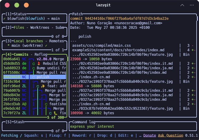 Git in A Nutshell (+ Lazygit) · My Awesome Site