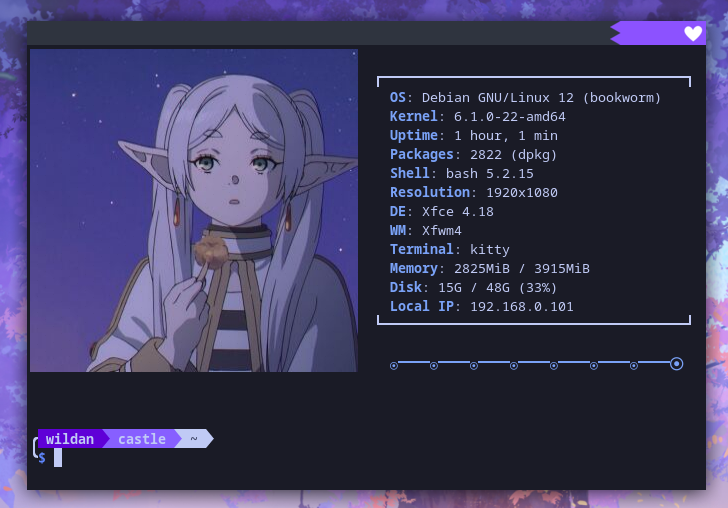 Configuring Kitty & Bash · My Awesome Site