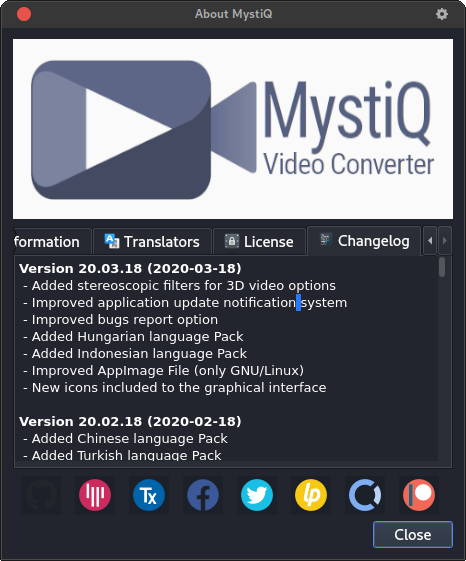 Mystiq - FFmpeg's GUI · My Awesome Site