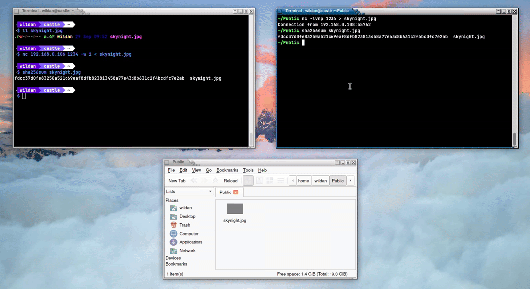 Netcat The Simplest Way To Transfer File · My Awesome Site 8912