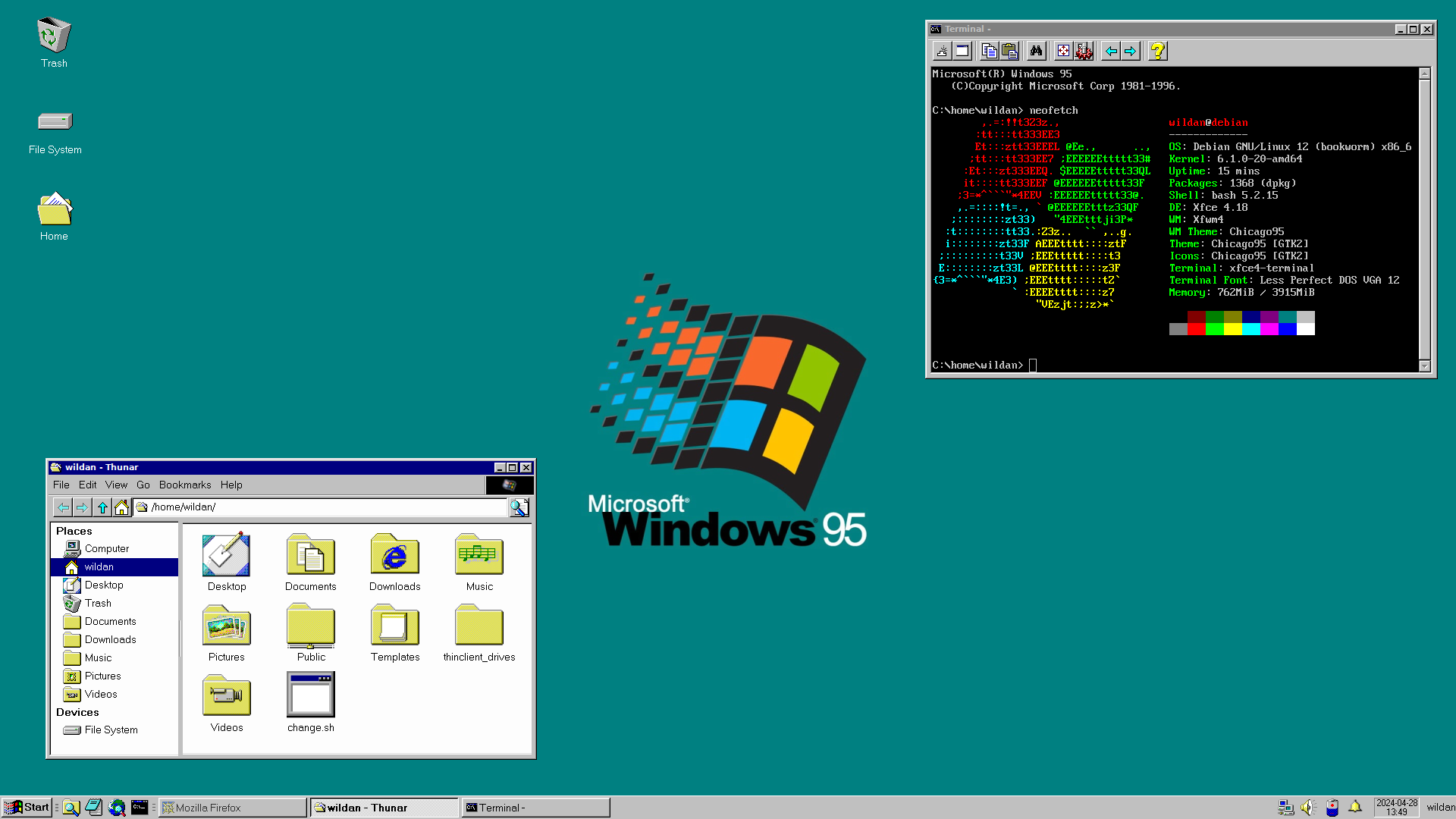 Linux Ricing? · My Awesome Site