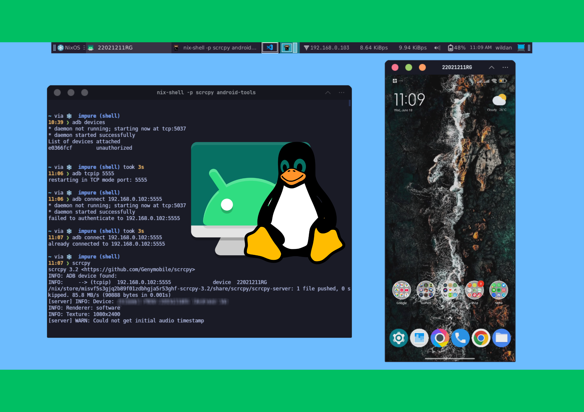 Scrcpy: Open Source Tool for Mirroring Your Android Devices · My Awesome Site