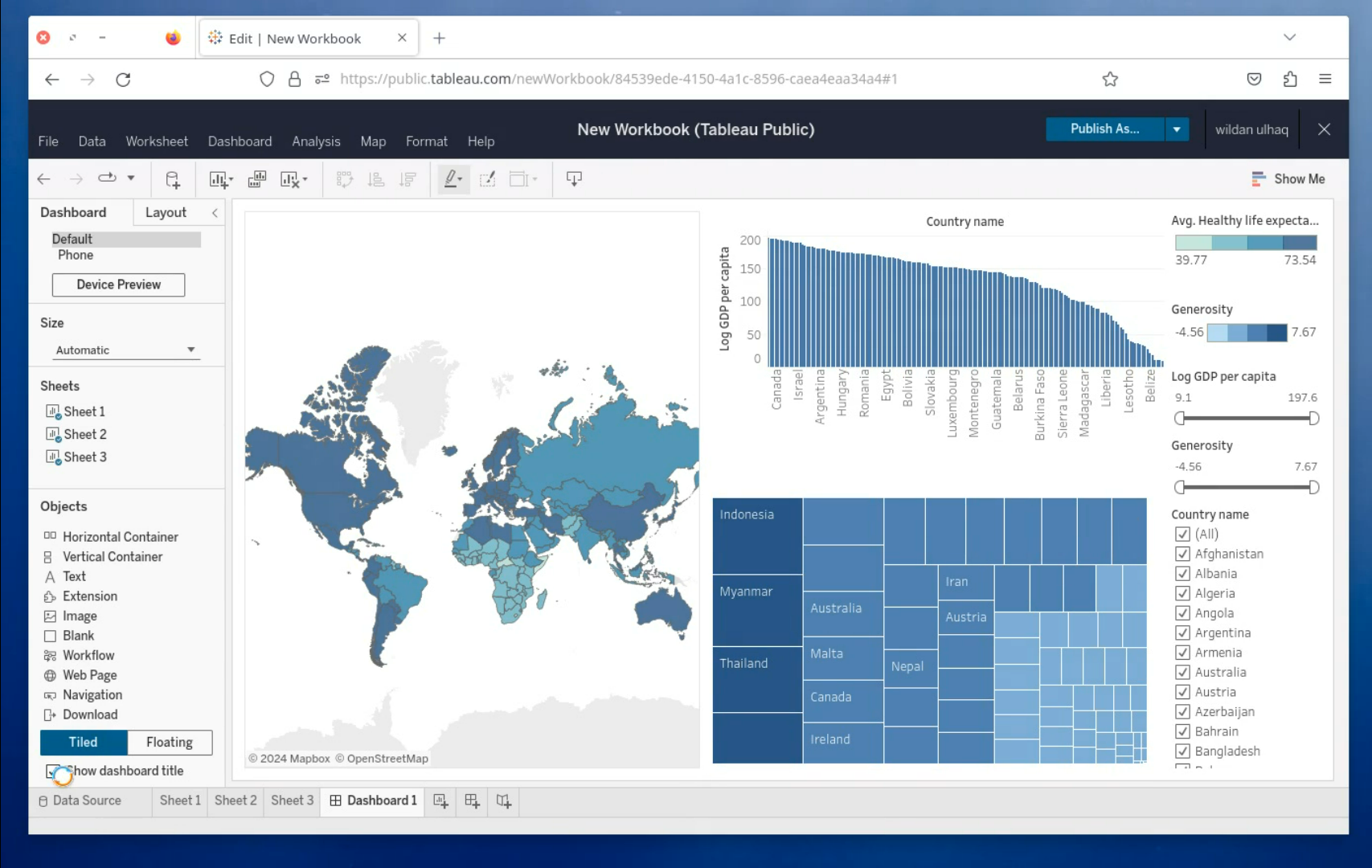 Tableau Public Basics: Creating A Simple Dashboard · My Awesome Site